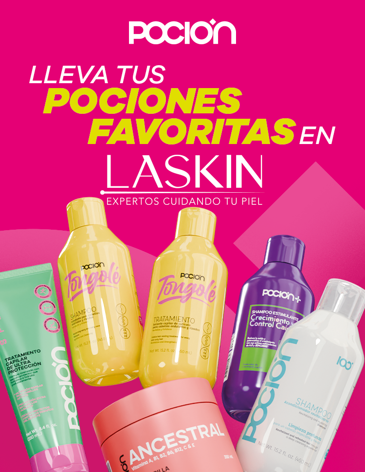 Poción – Shampoo Profesional para Cabellos Hidratados, Fuertes y Salud