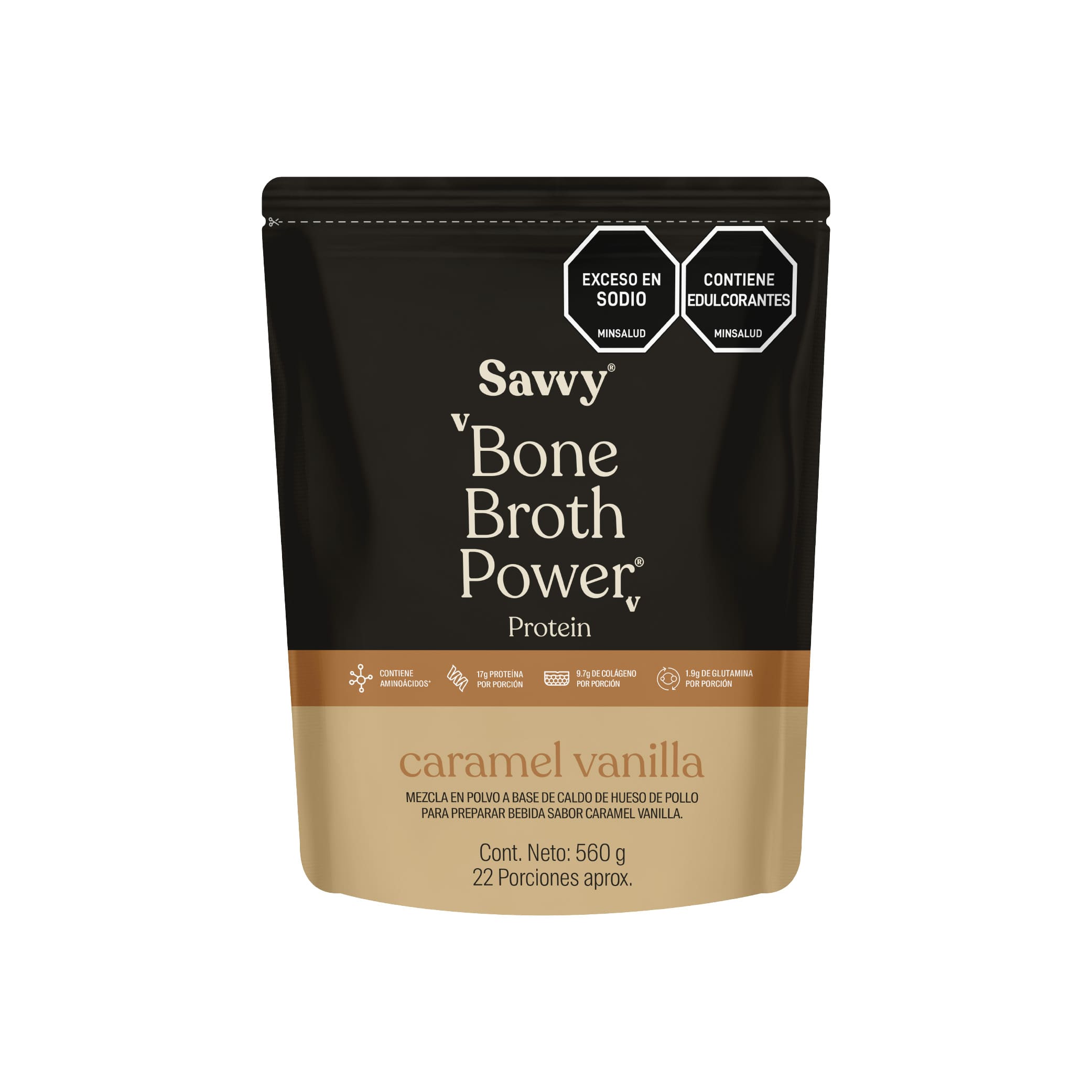 Bone Broth Power® caramel vanilla 560g
