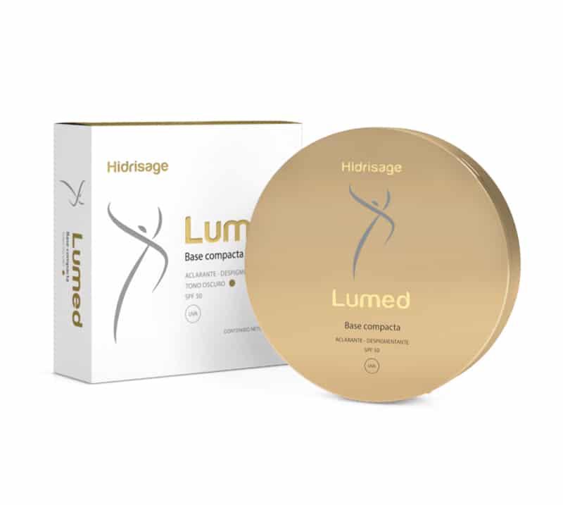 Lumed Base Compacta Tono Oscuro SPF50 11gr HIDRISAGE®